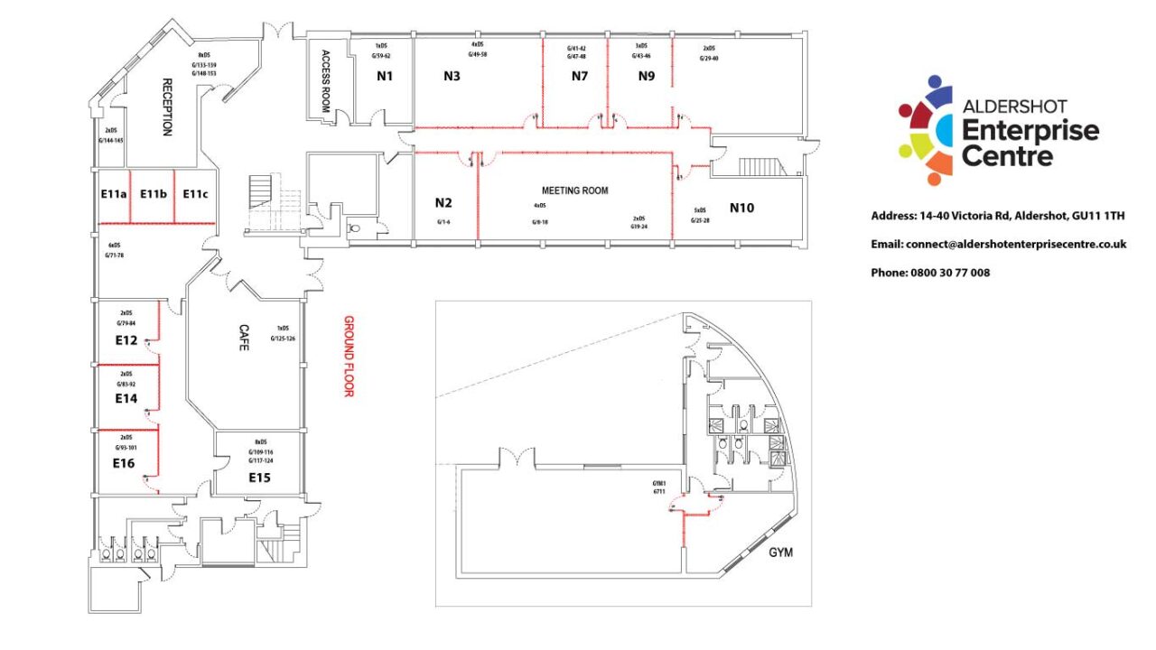 Office Space » Aldershot Enterprise Centre